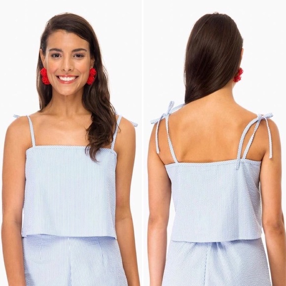 SOLID & STRIPED | Tops | Solid And Striped X Staud The Bora Stripe Top ...